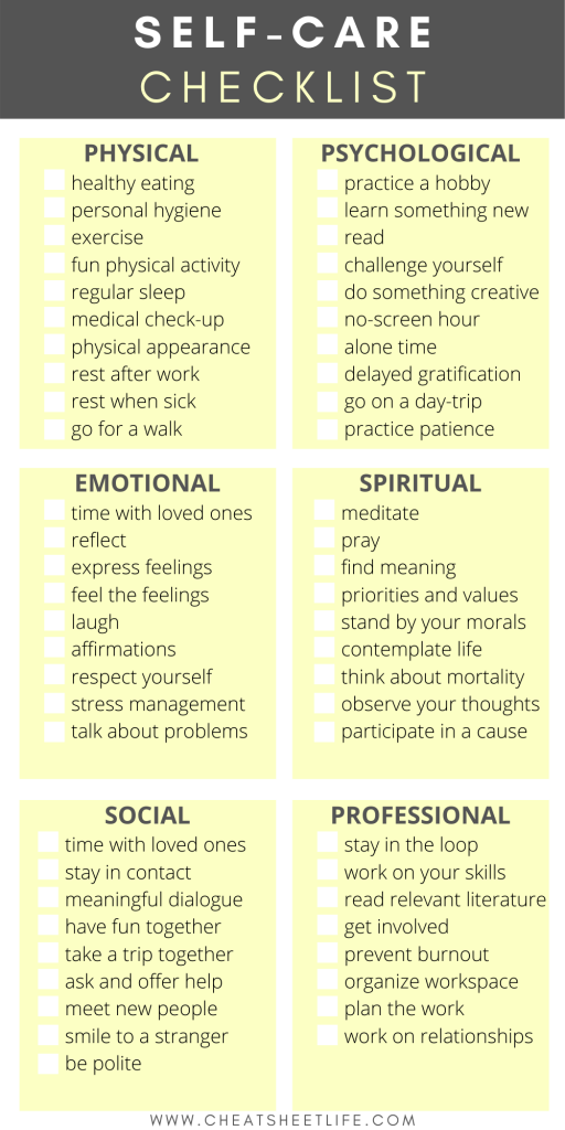 Cheat Sheet For Life