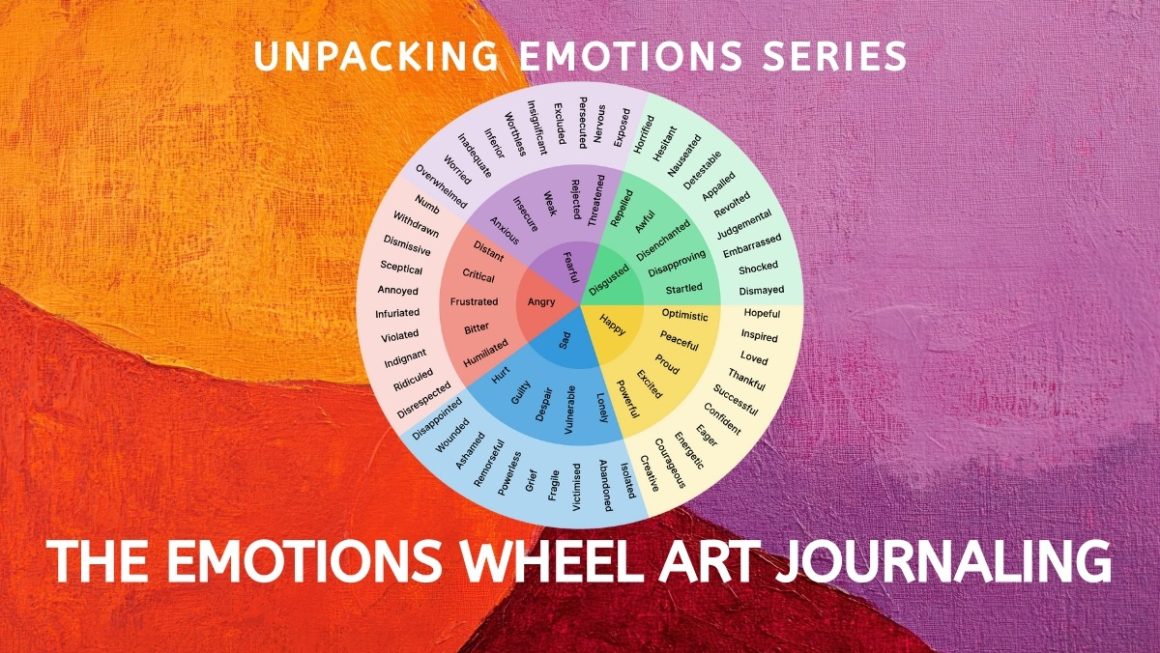 The Emotions Wheel Art Journaling Activities for Emotional Intelligence ...